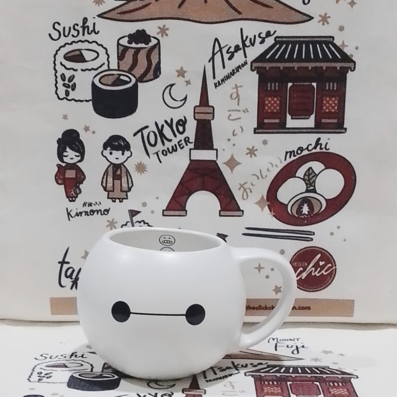 Baymax Big Mug (White) | Shopee Philippines