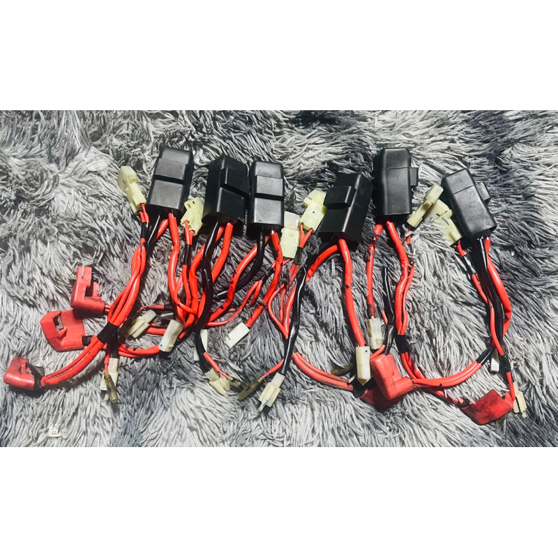 SURPLUS Mio Battery Harness with Starter relay | Shopee Philippines