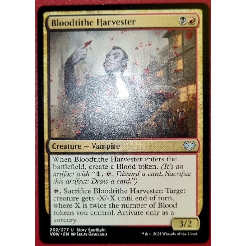 Bloodtithe Harvester VOW (NF) | Shopee Philippines