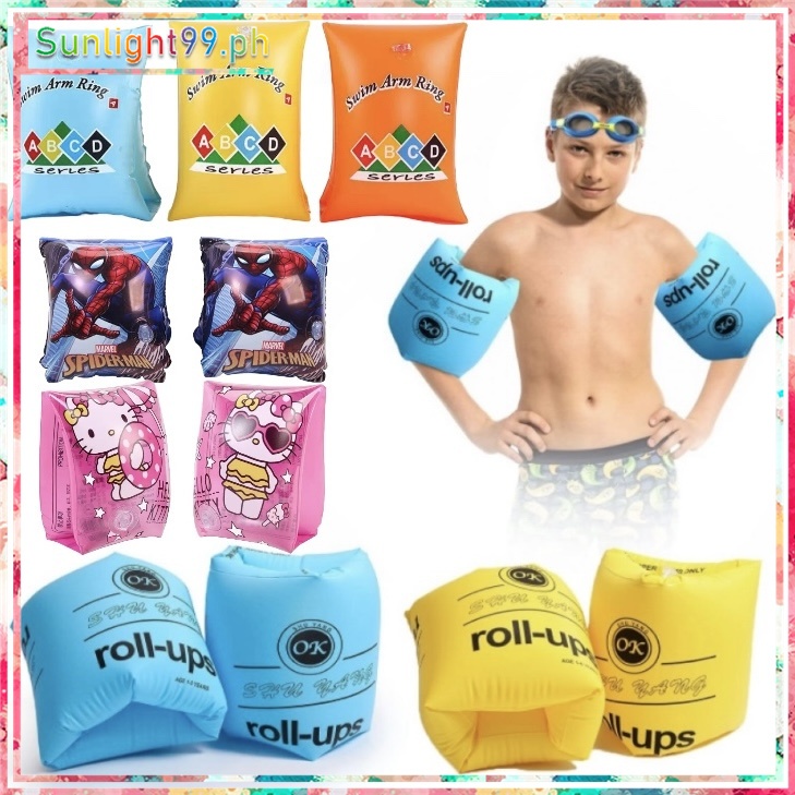 inflatable arm float for kids inflatable arm band swimming arm ring ...