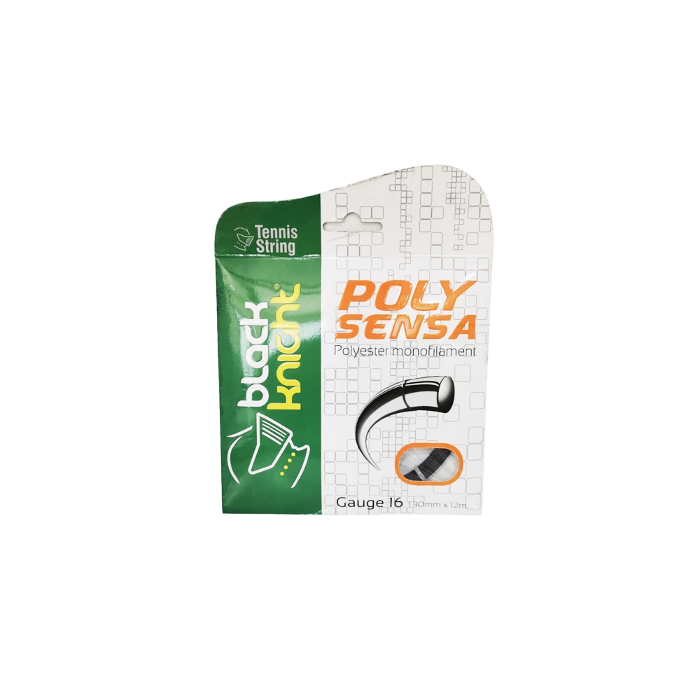 Black Knight Poly Sensa Tennis String Black 16g | Shopee Philippines
