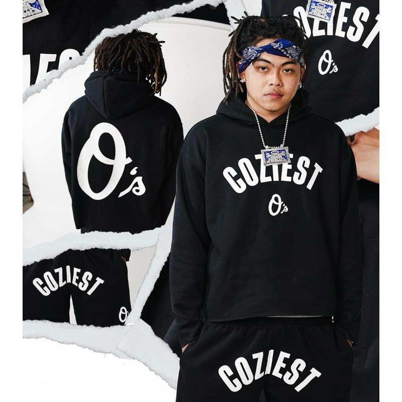 Coziest® “O’s” Hoodie in Black Colorway | Shopee Philippines