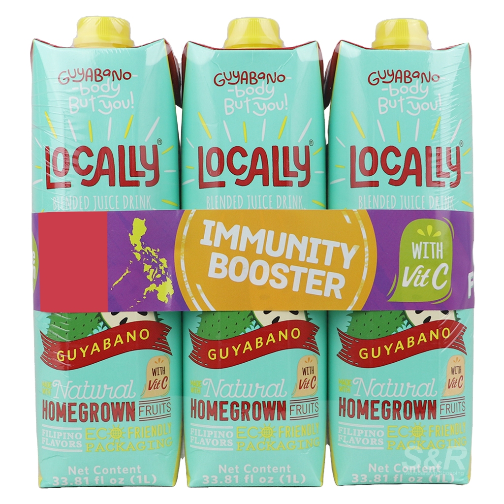 Locally Guyabano Blended Juice Drink 3x1L | Shopee Philippines