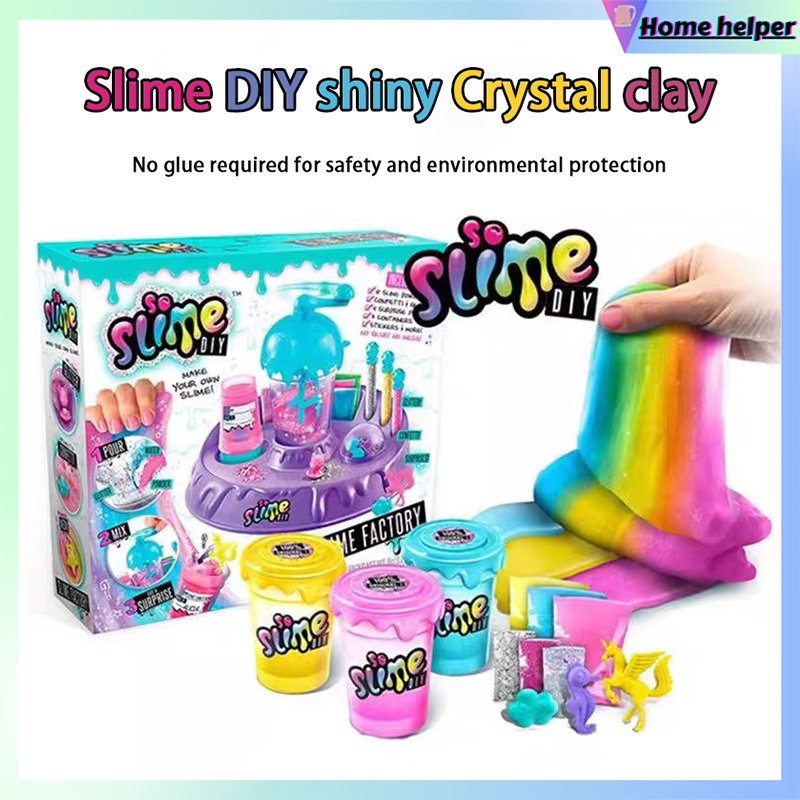 Slime DIY Kit Slime Factory for kids - Slime Kit for baby Make your own ...