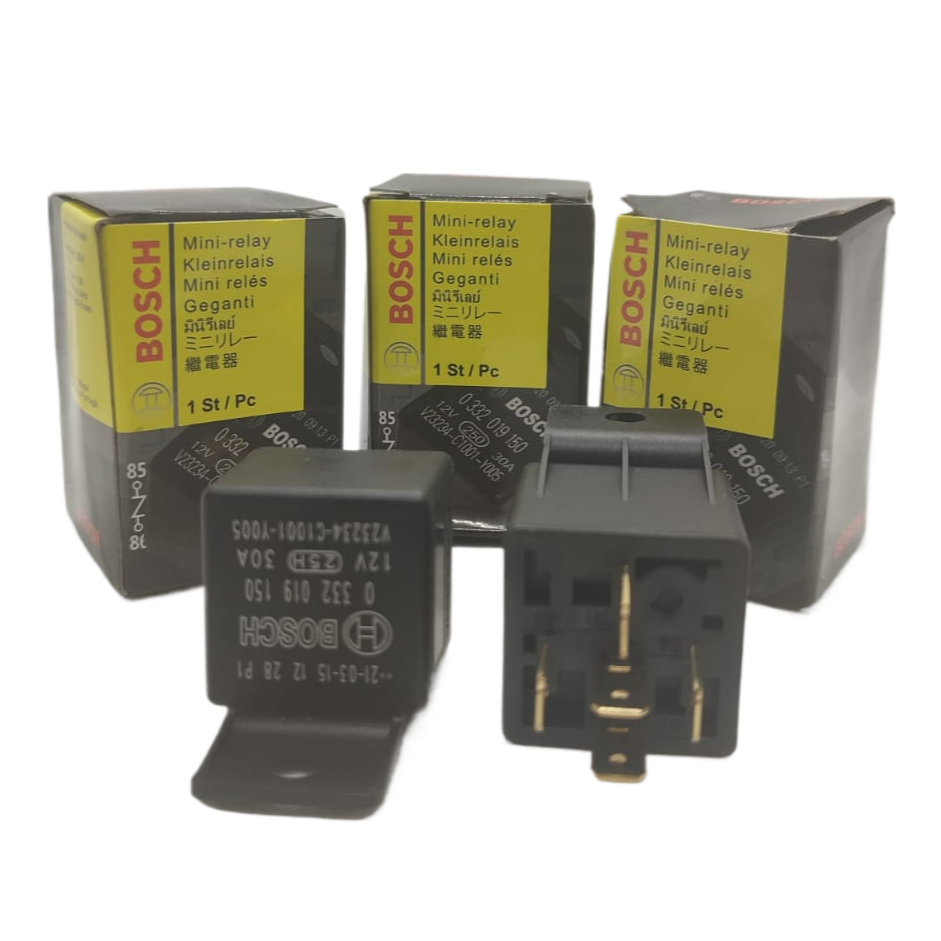 Bosch Mini-relay 12V 30A (Good Quality) (SOLD PER PIECE) | Shopee ...