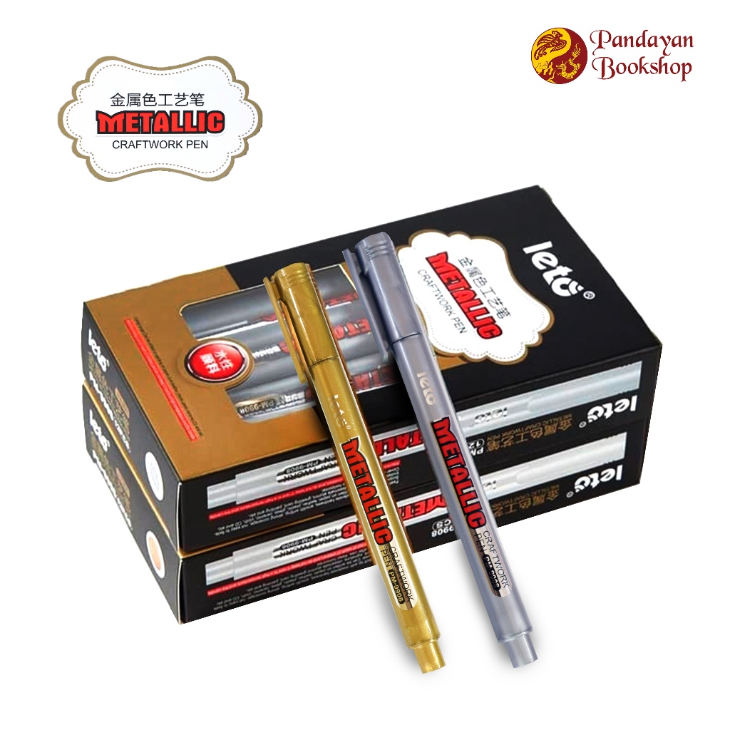 Leto Metallic Craftwork Pen PM-9908 | Shopee Philippines