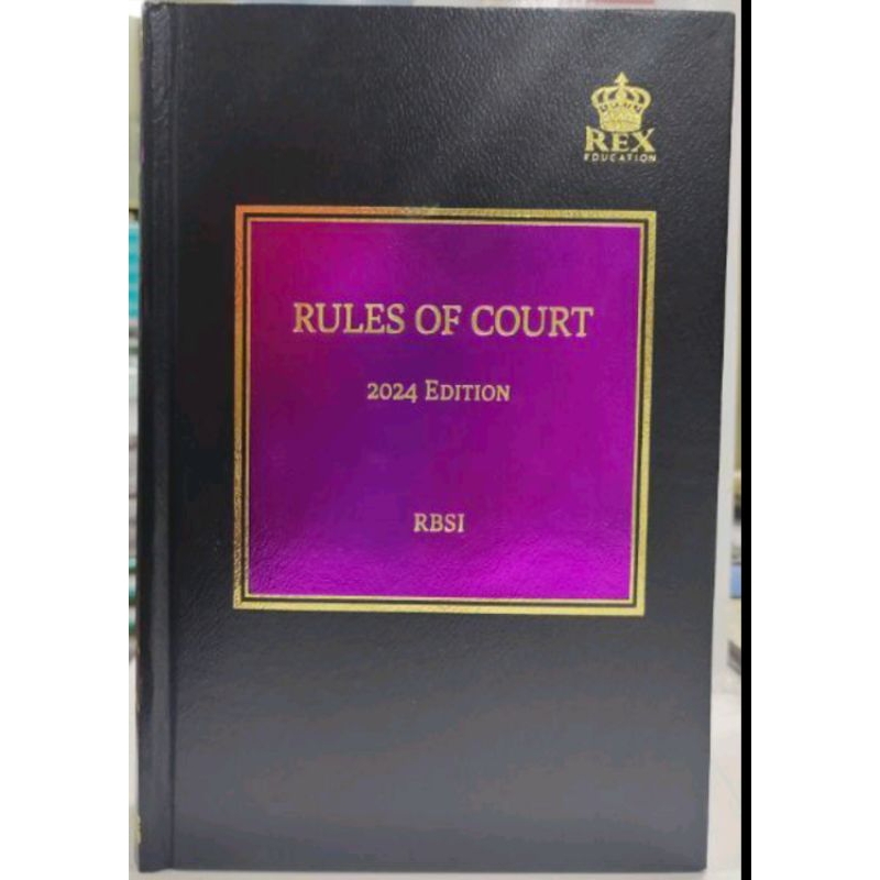 CODAL-RULES OF COURT REX- BIG SIZE 2021/2024 | Shopee Philippines