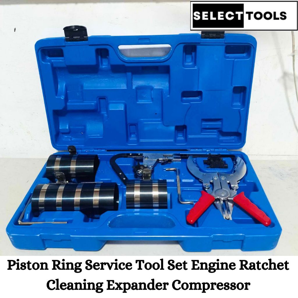 Piston Ring Service Tools Set Engine Ratchet Cleaning Expander ...