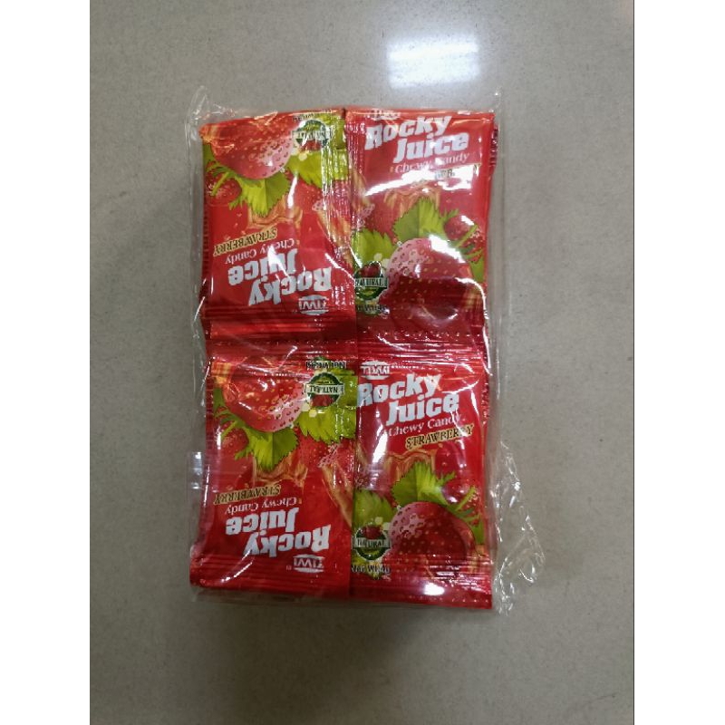 Tiwi Rocky Juice Chewy Candy 24pcs | Shopee Philippines