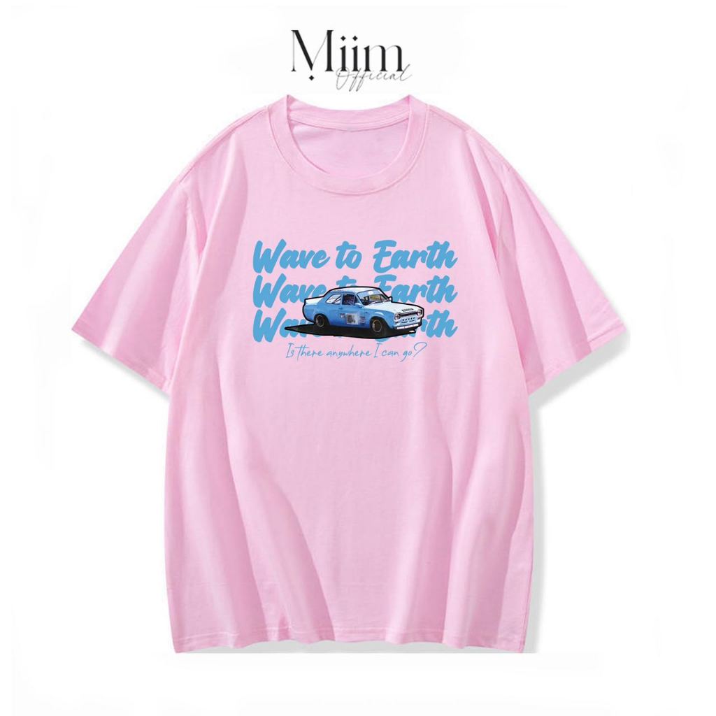 WAVE TO EARTH Graphic Fashion T-shirt For Men Unisex Tee Oversized ...