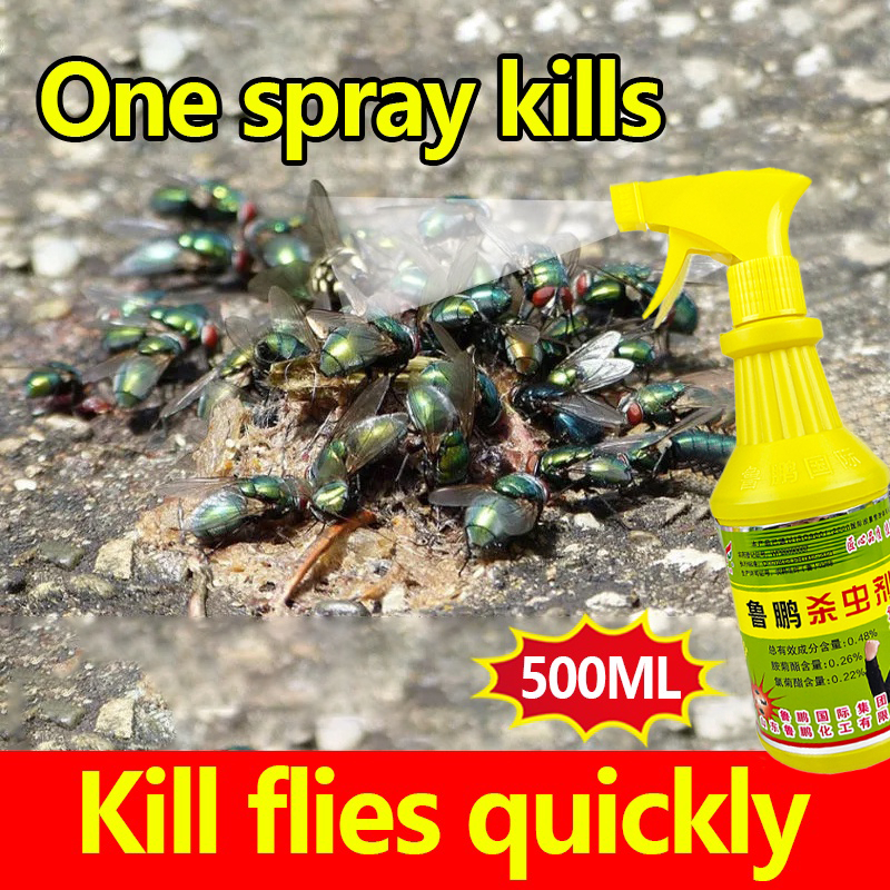 500ml Fly killer spray fly spray killer flies killer flies trap fly ...