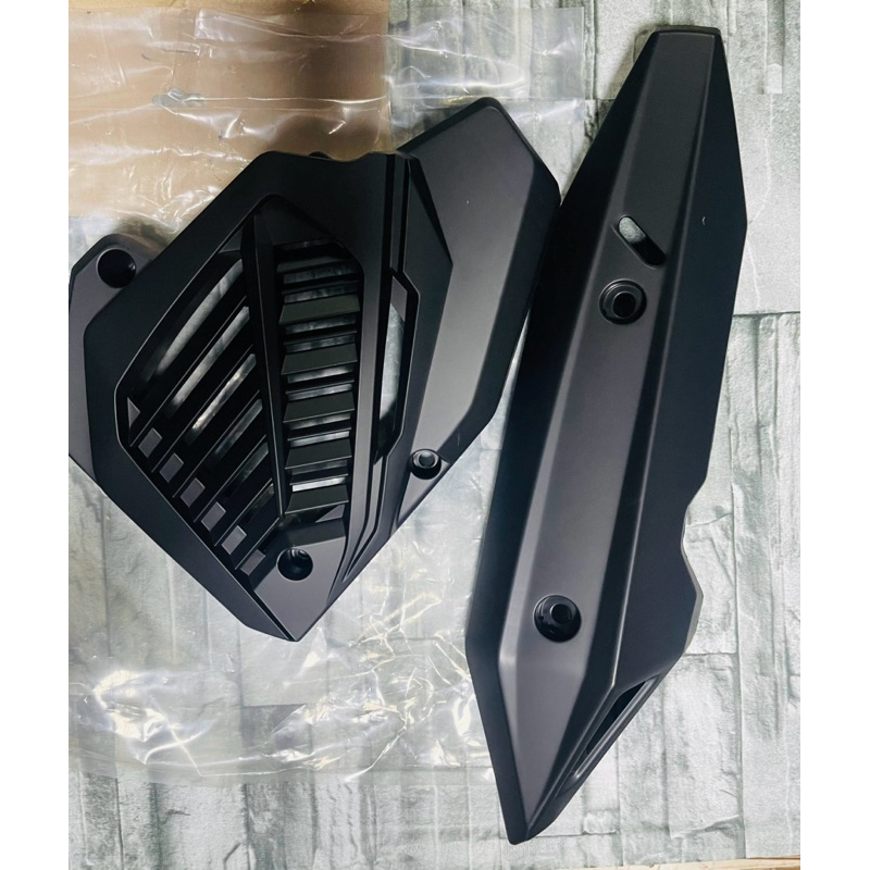 HONDA CLICK V2 and V3 RADIATOR COVER AND HEAT GUARD COVER (SET) MATTE ...