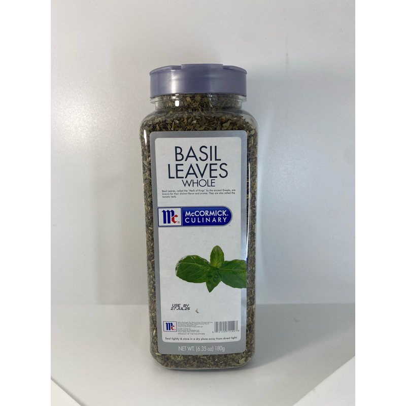 McCormick Basil Leaves Whole 180g | Shopee Philippines