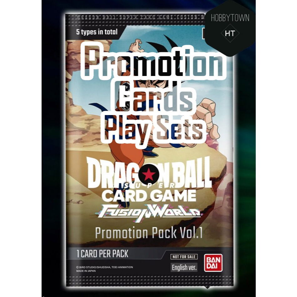 Dragon Ball Super Fusion World - FP00 - Play Sets - Promo Cards ...