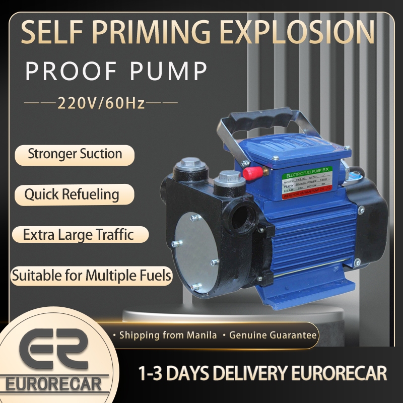 220V Electric Explosion Proof Waterproof Transfer Oil Pump Gasoline ...