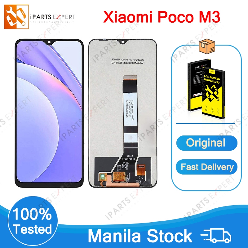 IPARTSEXPERT LCD For Xiaomi Poco M3 LCD Display LCD Touch Screen ...