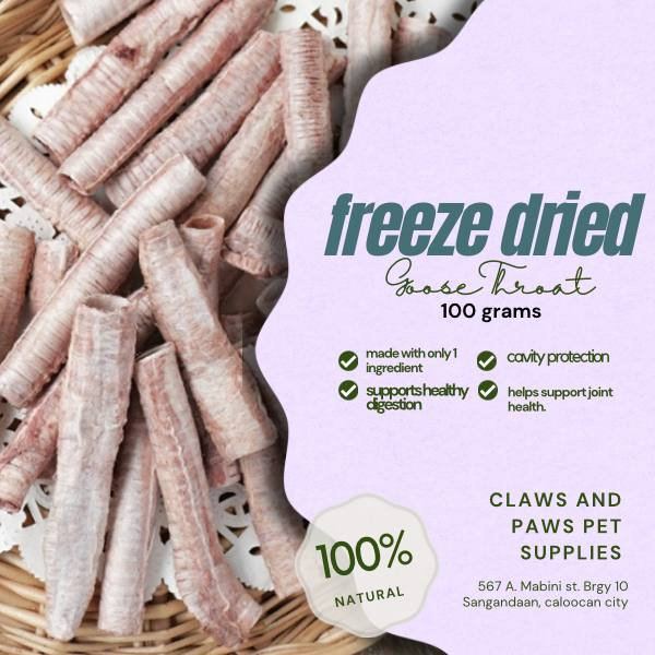FREEZE-DRIED Goose Throat 100g | Shopee Philippines