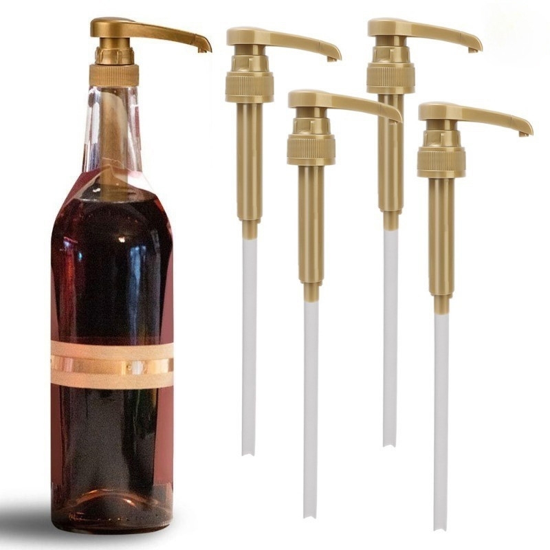 10ml Syrup Pump Coffee Milk Tea Liquid Dispenser Leakproof Plastic ...