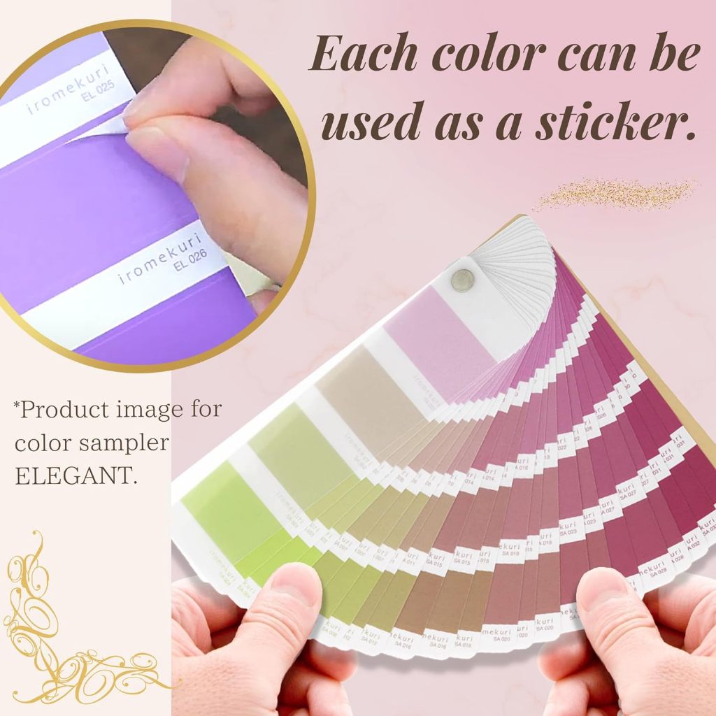 Sunstar Iromekuri Color Sample Book Sticker Seal Pantone | Shopee ...