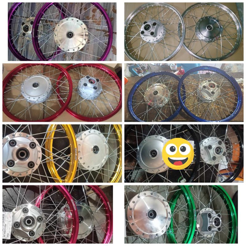 tmx125 alpha rimset alloy rim(vanzboy/krx)(single only) | Shopee ...