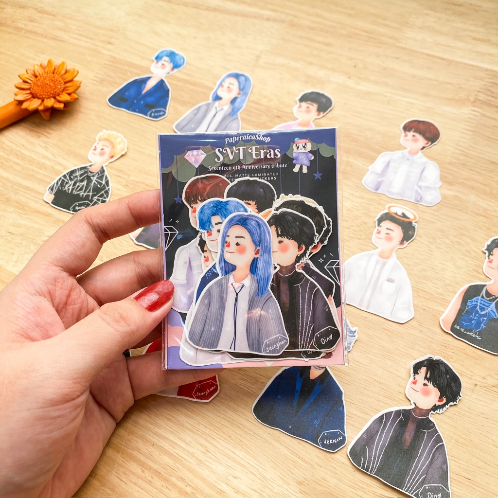 Cute Kpop Eras Sticker Pack, 17 Sticker Pack, Cute Kpop Sticker Pack ...