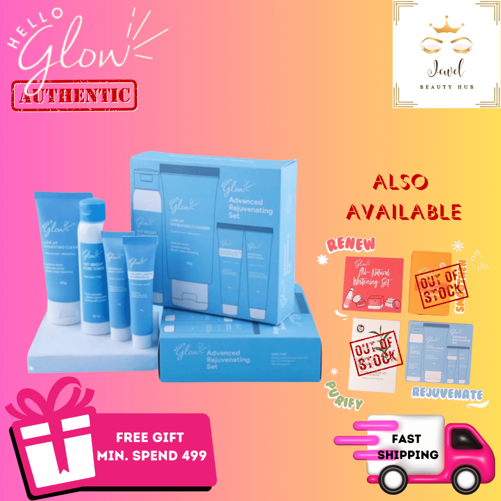 HELLO GLOW ADVANCE REJUVENATING SET | Shopee Philippines