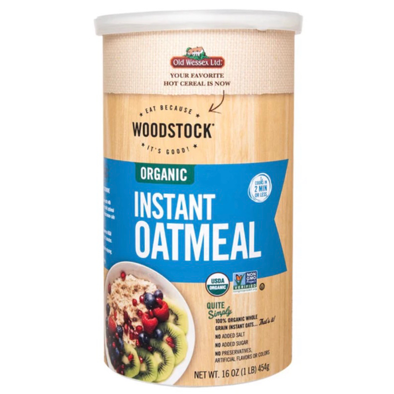 Woodstock Instant OATMEAL 454g | Shopee Philippines