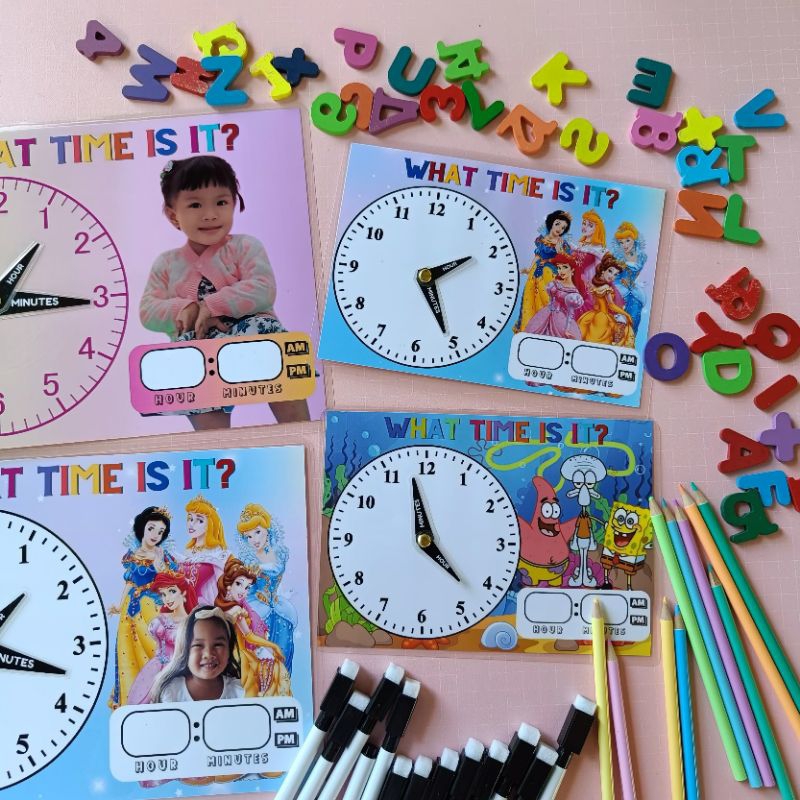 Laminated Clock A4 size | Shopee Philippines