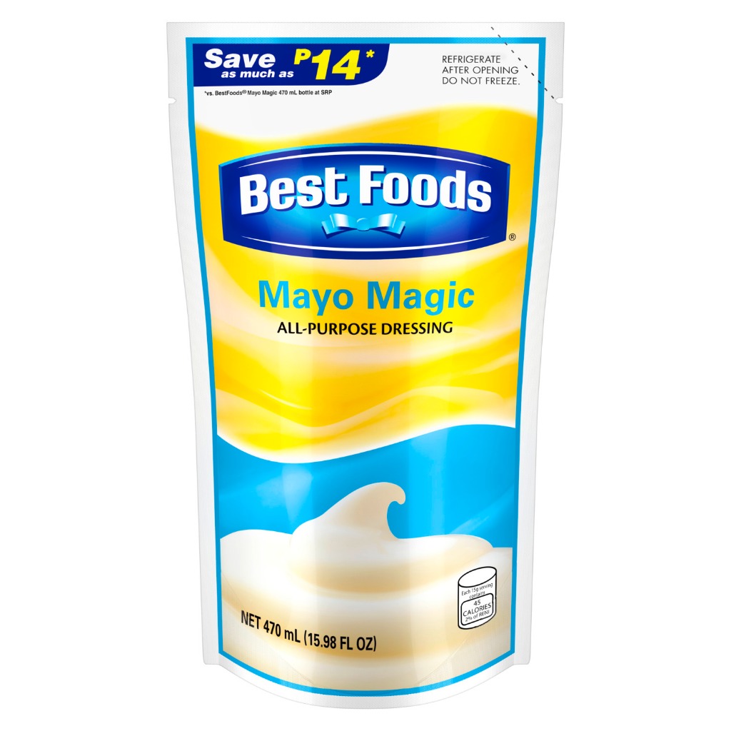 Best Foods Real Mayonnaise Mayo Magic Pouch 470mL | Shopee Philippines
