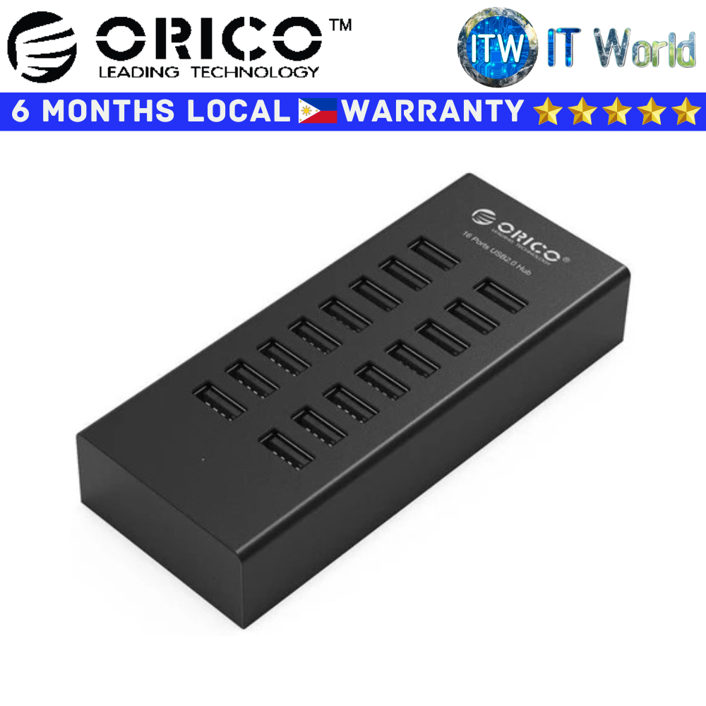 Itw | Orico USB Hub H1613-U2 16-Ports to connect your multiple USB ... Itw | Orico USB Hub H1613-U2 16-Ports to connect your multiple USB ...