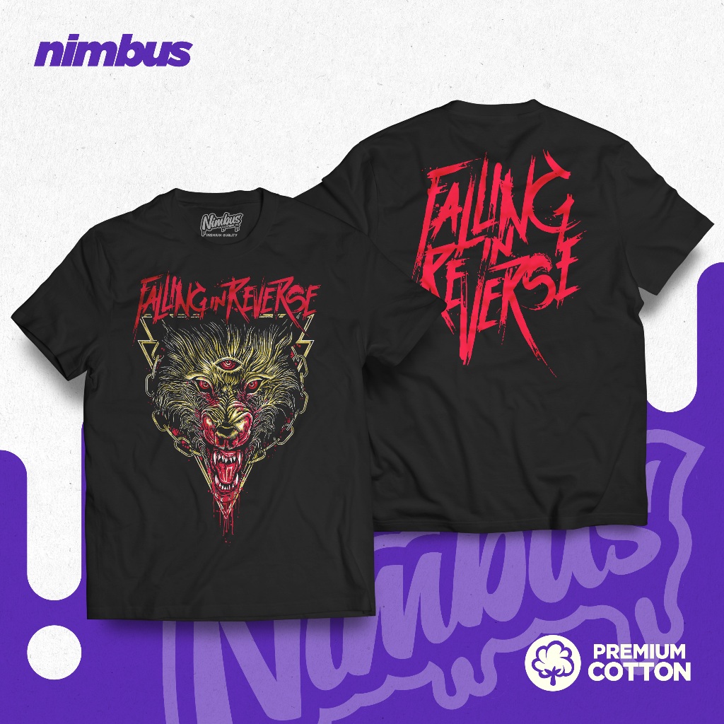 Music Band | Falling In Reverse v2 | Rock Band Shirt | Halftone Print ...