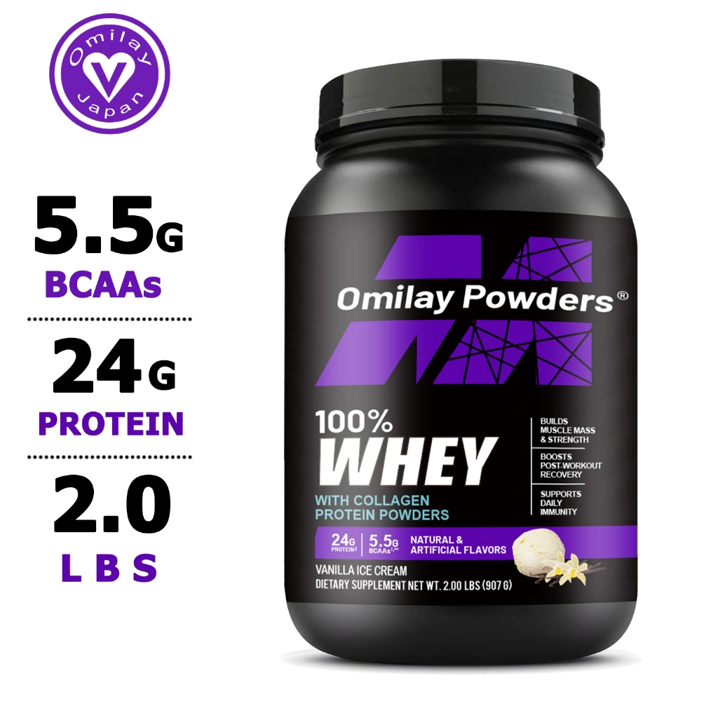 Omilay Whey Protein Powder BCAA Supplement Powder Whey Protein Isolate ...
