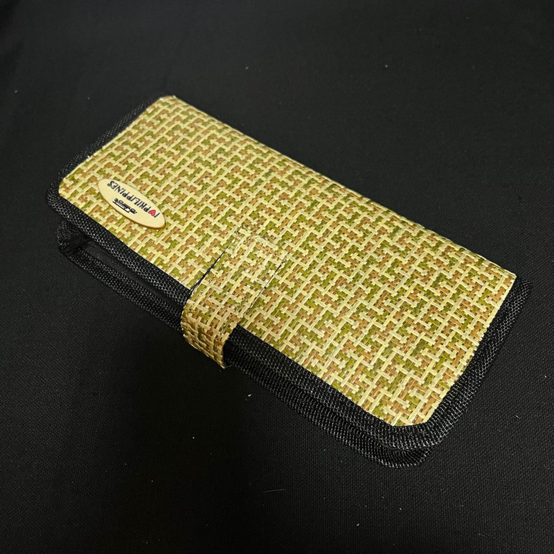 (iloveph) Banig Organizer wallet Booklet type Ipon Challenge 8 Slots ...