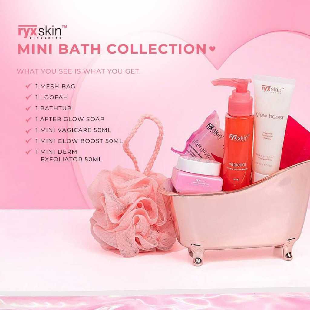 Authentic Ryx Skin Sincerity Mini Bath Collection | Shopee Philippines