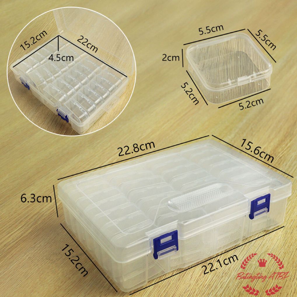 28 storage boxes combination storage box detachable transparent 22 ...