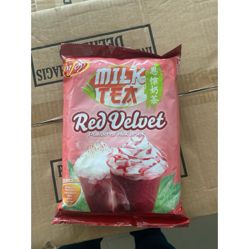 Injoy Milk Tea Red Velvet 500g | Shopee Philippines