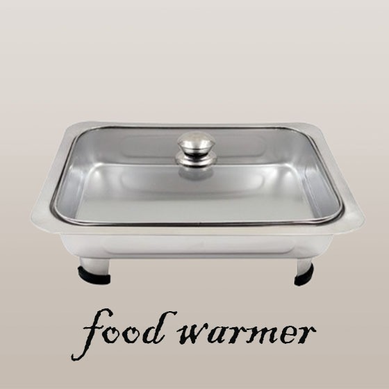 JHS FOOD WARMER RECTANGLE STAINLESS STEEL (1PC) | Shopee Philippines