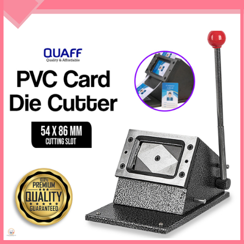 QUAFF PVC Card Die Cutter 86-54mm ID Size | Shopee Philippines