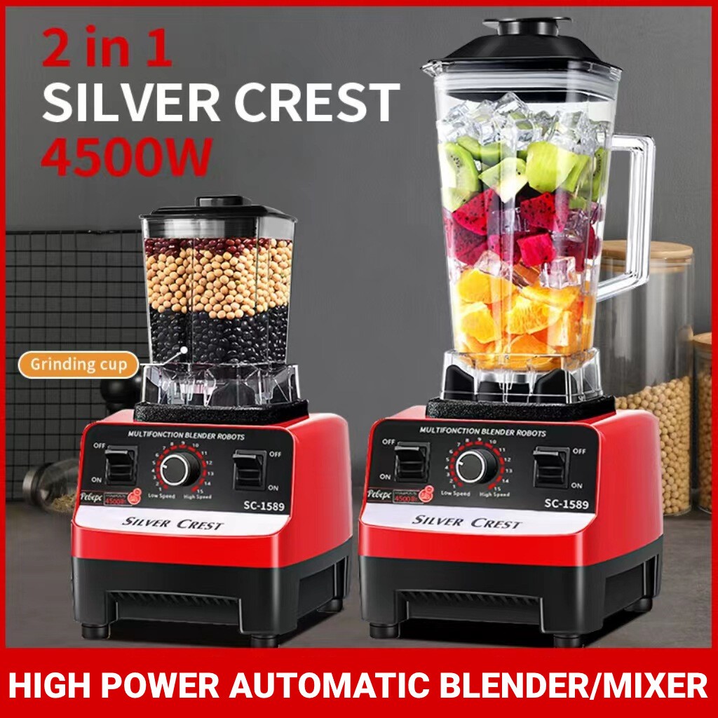 4500W Blender 2.5L Commercial Machine Home Multifunctional Food Fruit ...