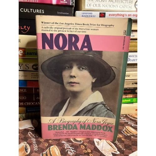 PAPERBACK 1989 Biography of Nora Joyce Brenda Maddox Women History Book | Shopee Philippines