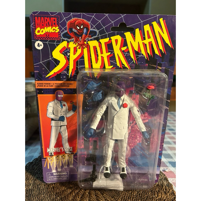 Marvel Legends Series Spider-Man Retro Collection - Marvel's Rose ...