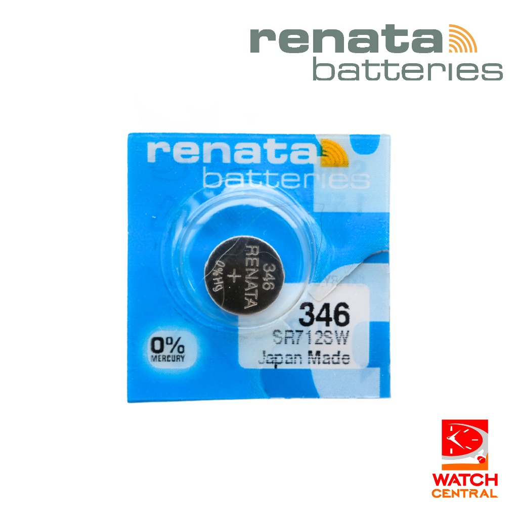 Renata 346 SR712SW Watch Battery | Shopee Philippines