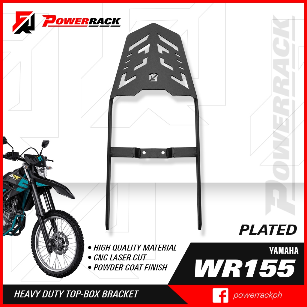 Top box bracket for Yamaha WR155r / wr155r Bracket / heavy duty ...