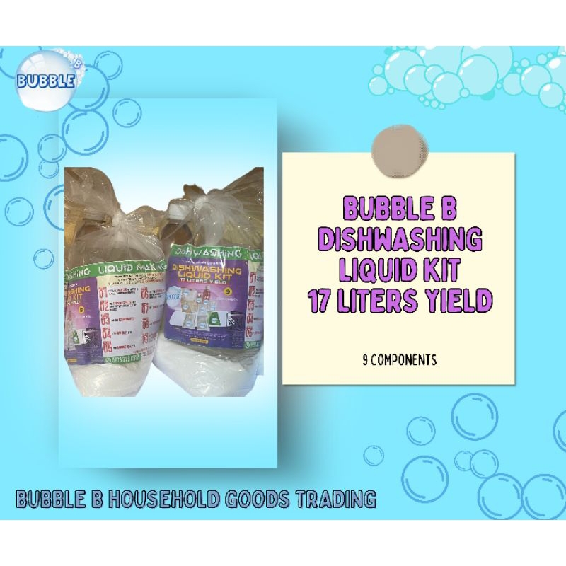 Dishwashing Liquid 10C Negosyo DIY kit 17-18 liters Yield | Shopee Philippines