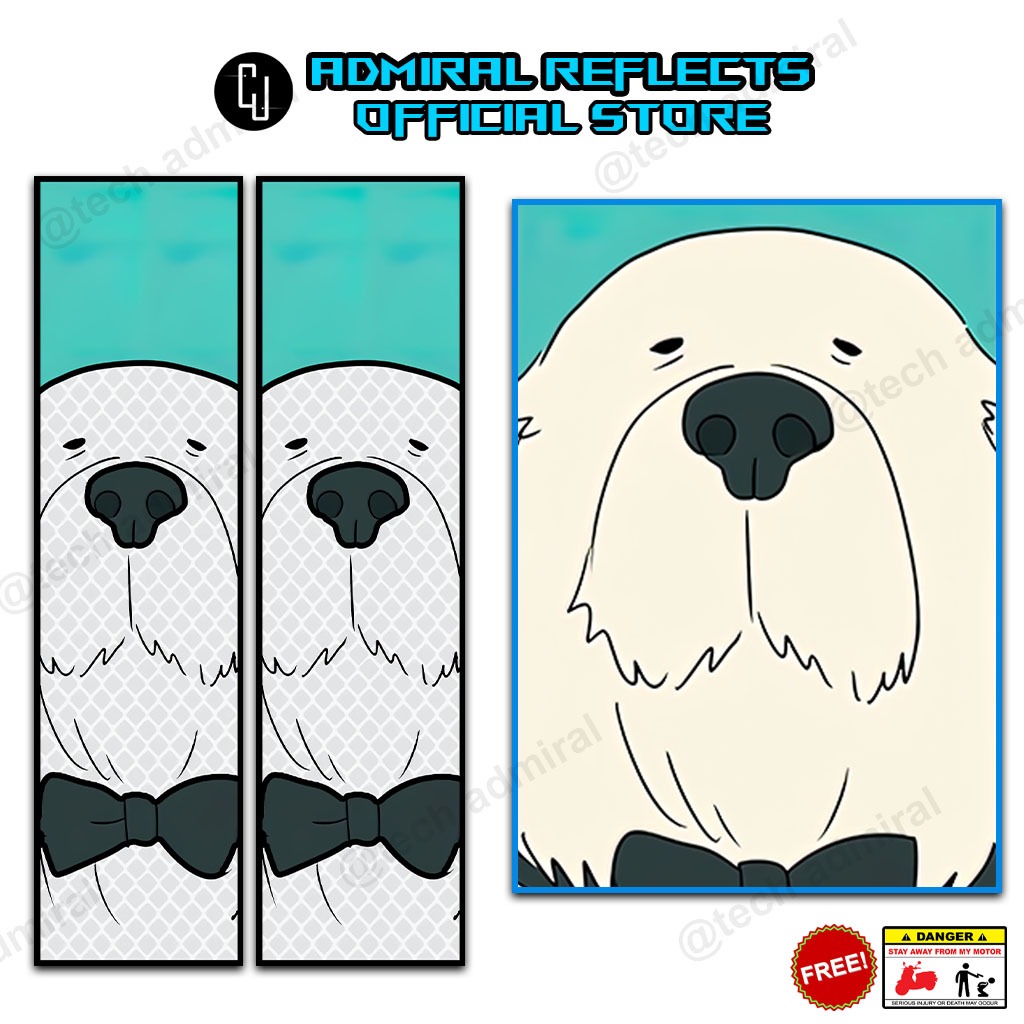 Top Box Sticker Waterproof Spy X Family Dog (REFLECTORIZED) | Shopee ...