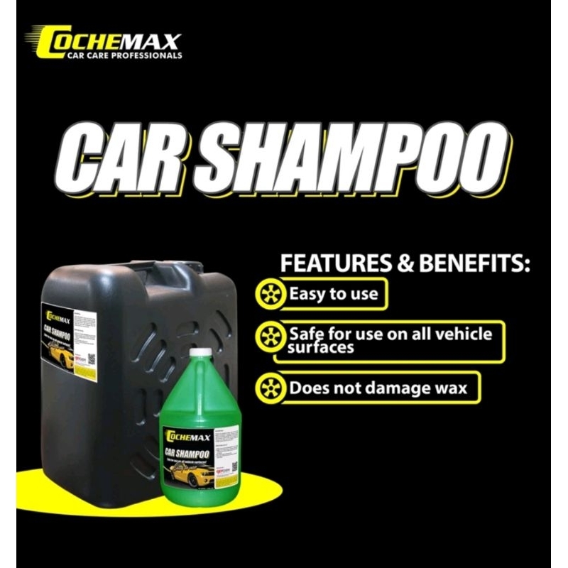 Cochemax Car Shampoo 1 Gallon | Shopee Philippines