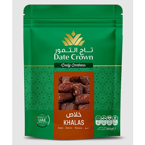 Date Crown Premium Emirates Dates 500g (Khalas) | Shopee Philippines
