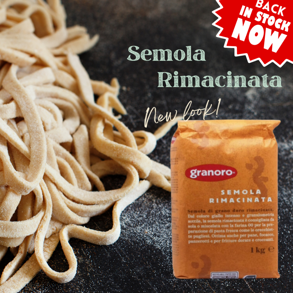 Semolina Flour - Fine 1kg Imported from Italy (Granoro) | Shopee ...