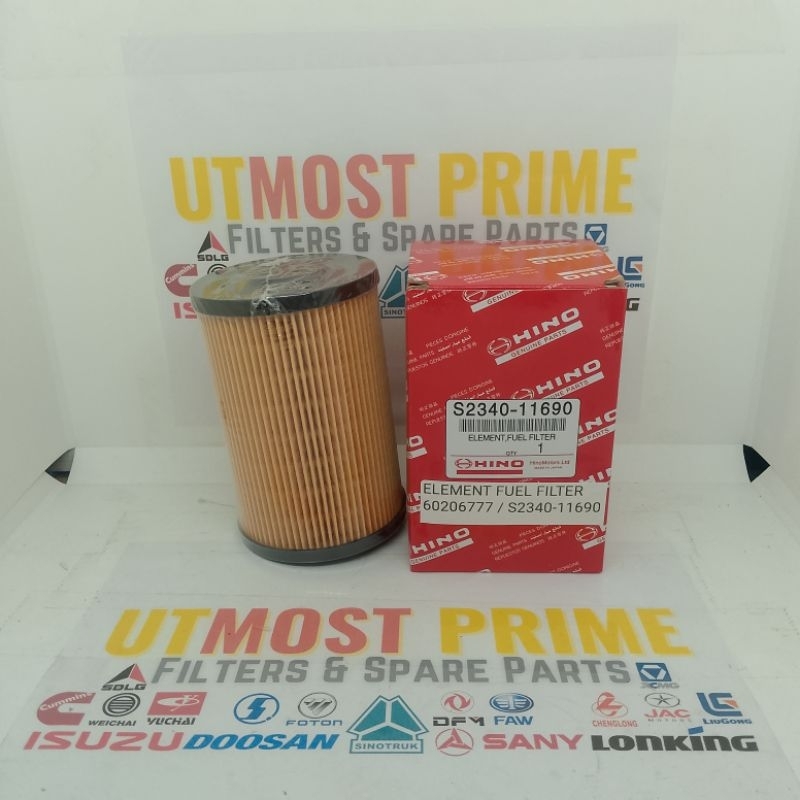 MEGATRUX 60206777 S2340-11690 FUEL FILTER HINO | Shopee Philippines
