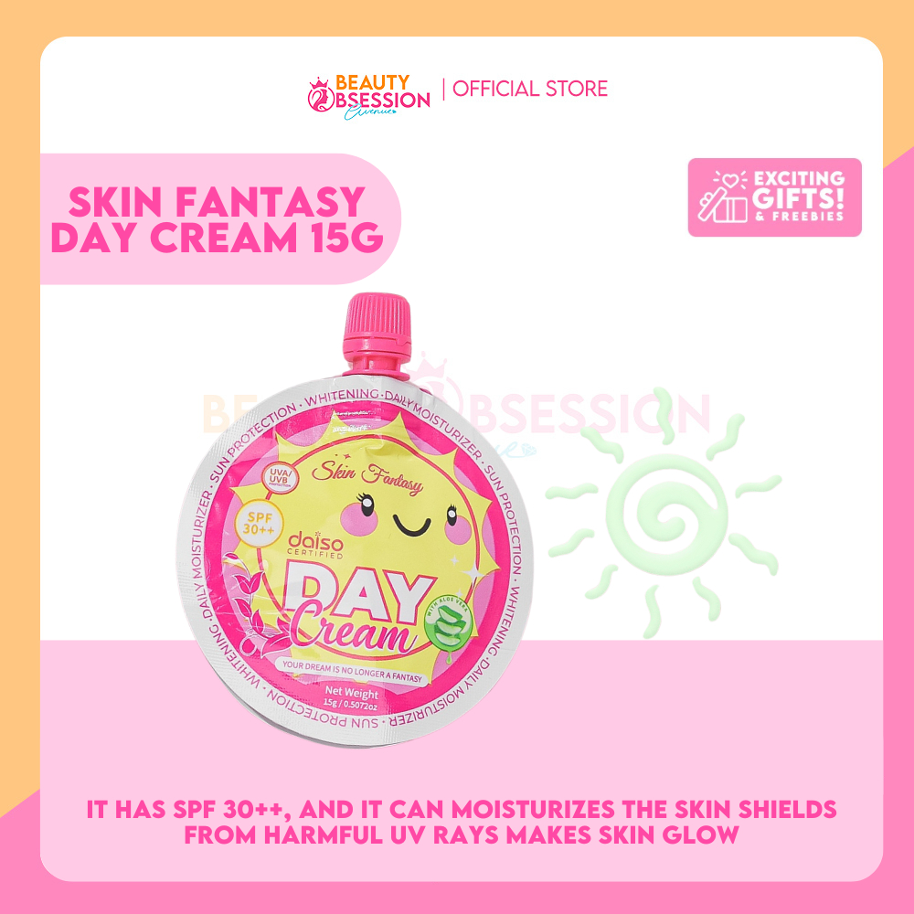 Skin Fantasy Day Cream Mini | SACHET 15G | Shopee Philippines